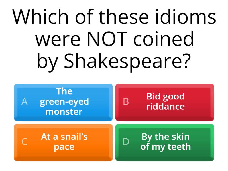 The English Language Trivia - Quiz