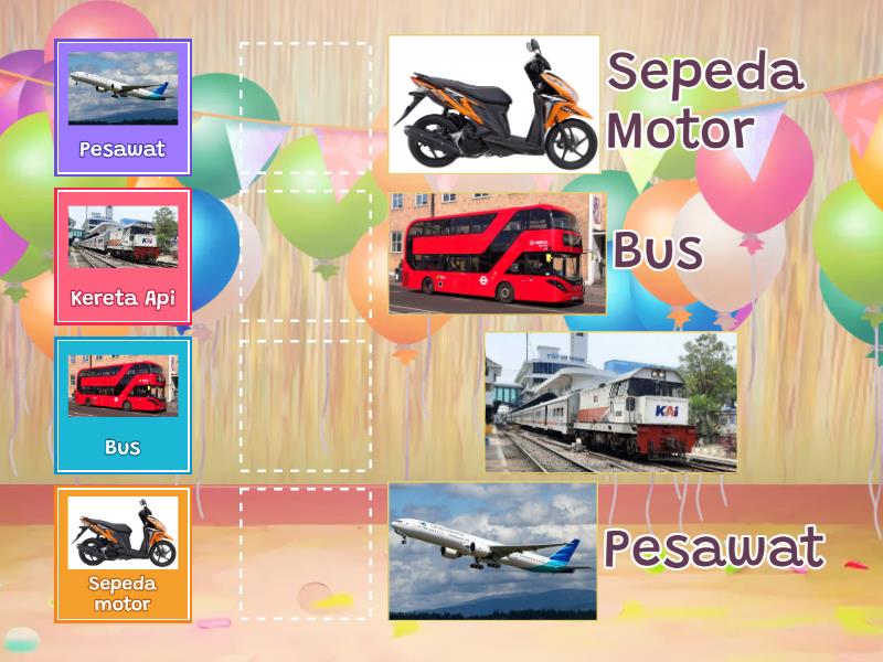 Tema Transportasi - Match up