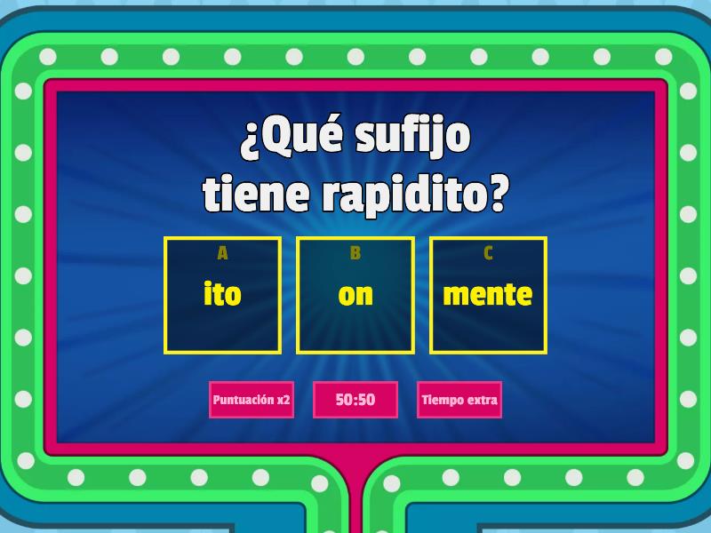 Sufijos ito, ita, mente, on, ona, oso y osa. - Yamilet Riveros ...