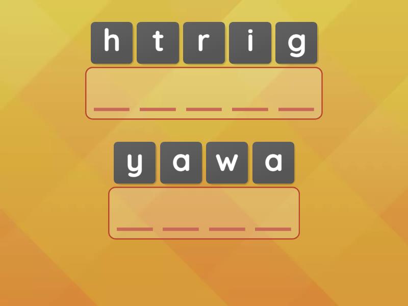 U1 Reading(高一下) - Anagram