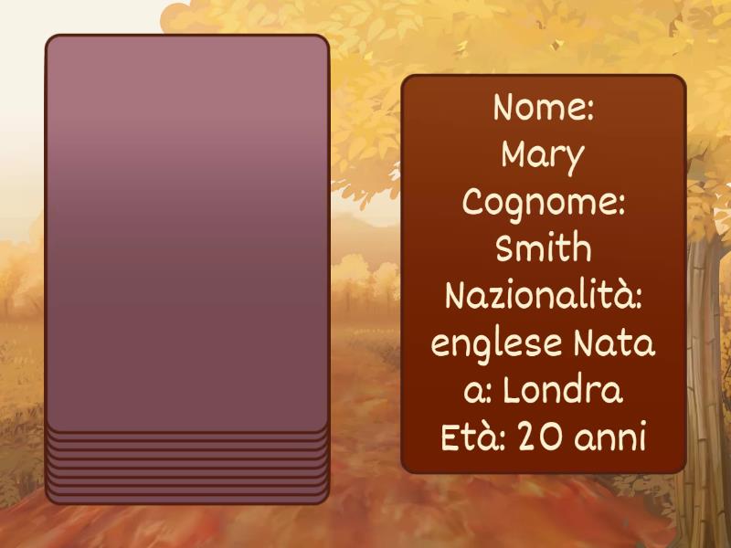 Ciao! Mi chiamo Ana, sono croata, di Zara, ho 20 anni. A1 - 0 ...