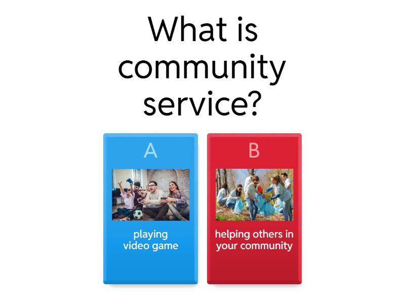 Community service 4A - Cuestionario