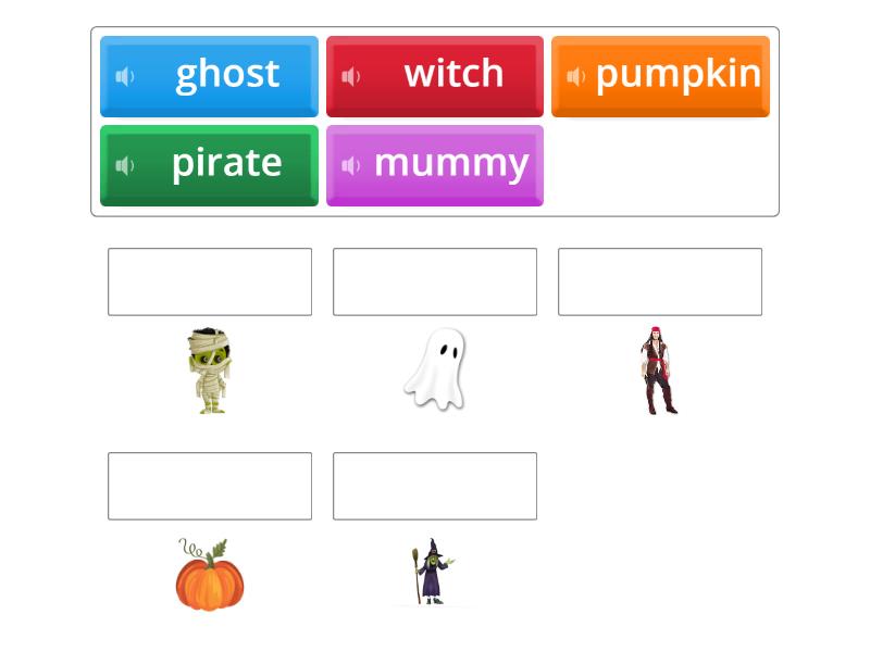 halloween - Match up