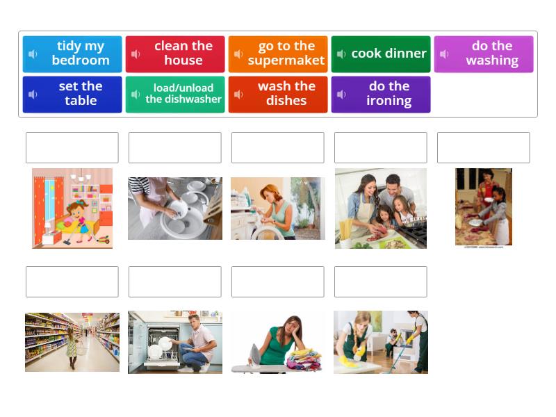 Housework - Match up