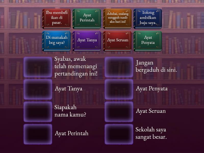 Jenis Ayat - Match up
