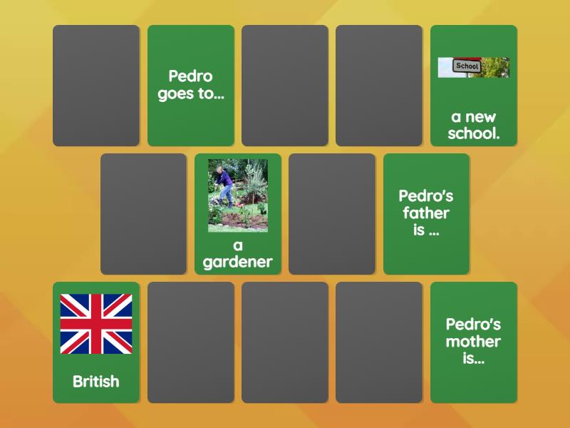 Pedro's Project Book Review - Matching pairs