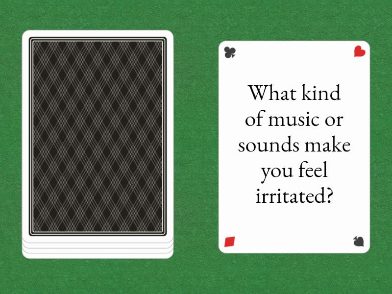 How does it make you feel? - Random cards