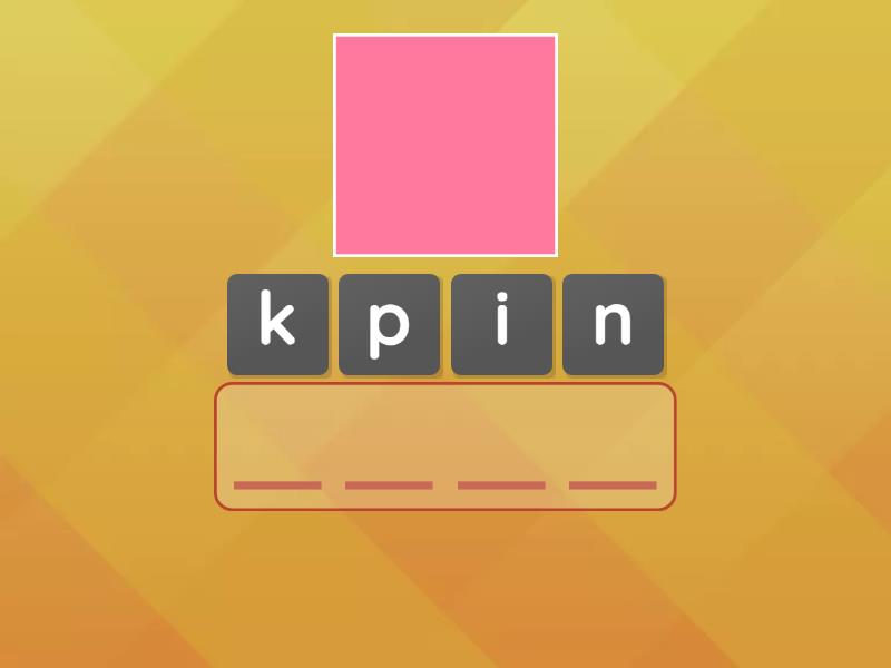 COLORS - Anagram