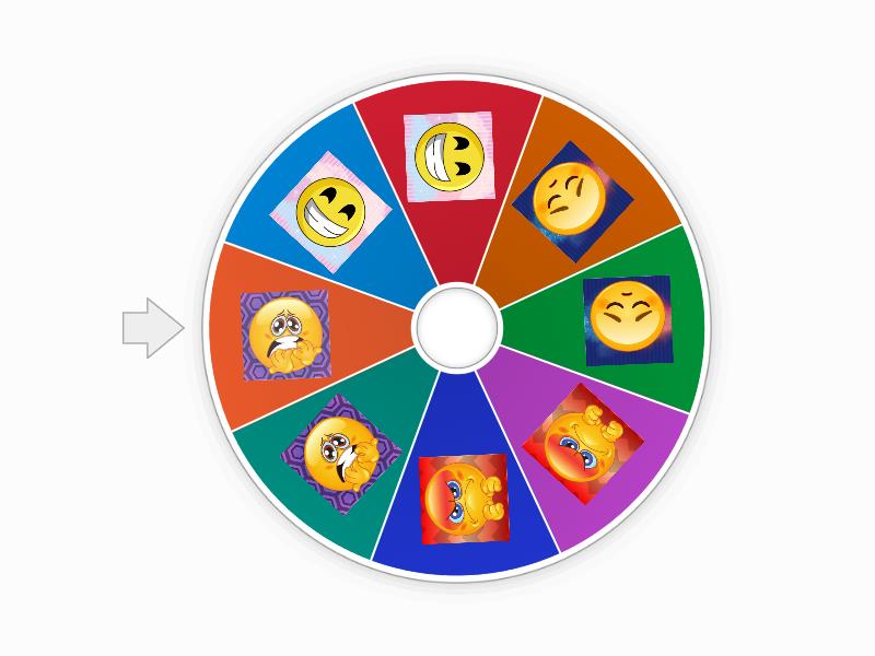 Emotions - Spin the wheel