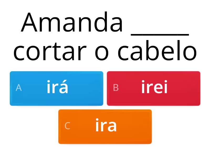 Complete as frases no futuro do presente - Quiz