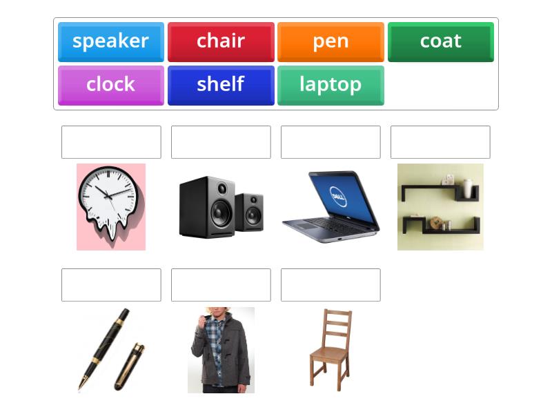 Objects A1- A2 English Plus - Match up