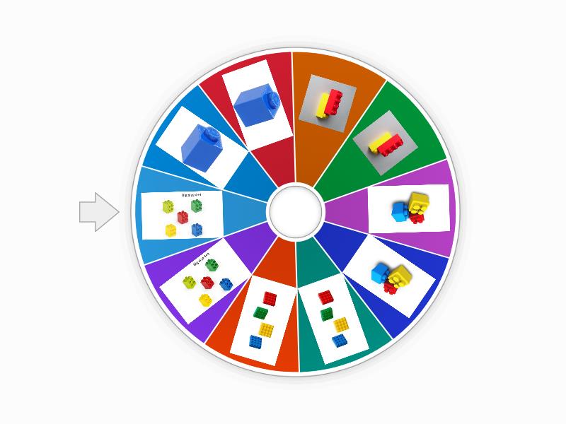 5 LEGOS - Spin the wheel