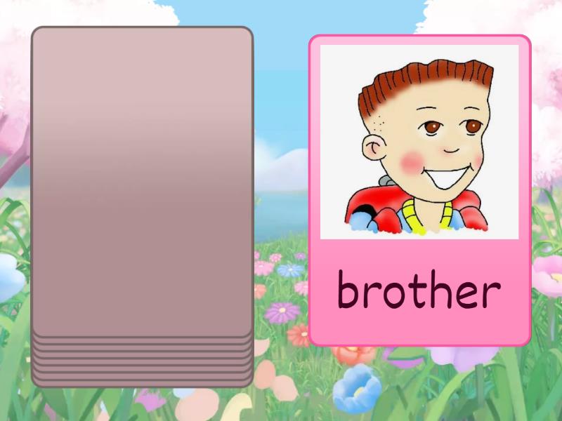 Spotlight 2 "My Family" - Speaking cards