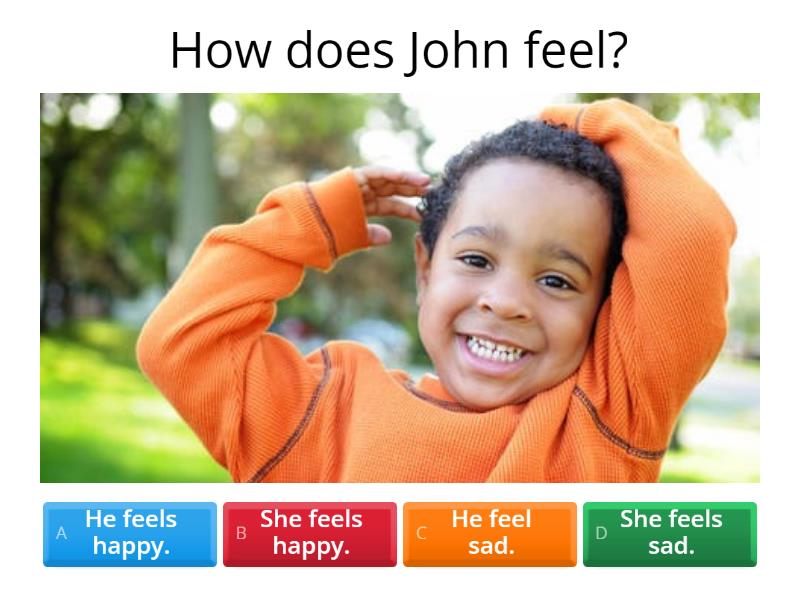 FEELINGS AND EMOTIONS FEELINGS AND EMOTIONS - Quiz