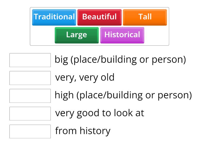Matching Game (Definition) - Match up