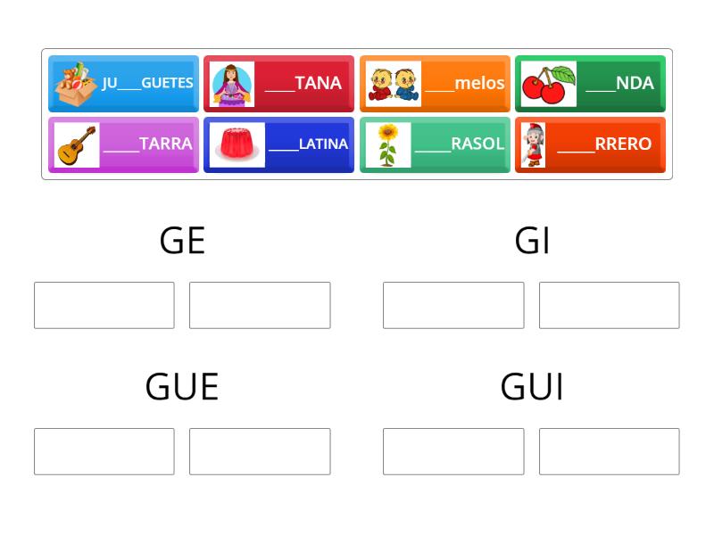 Gue-gui-ge-gi - Group sort