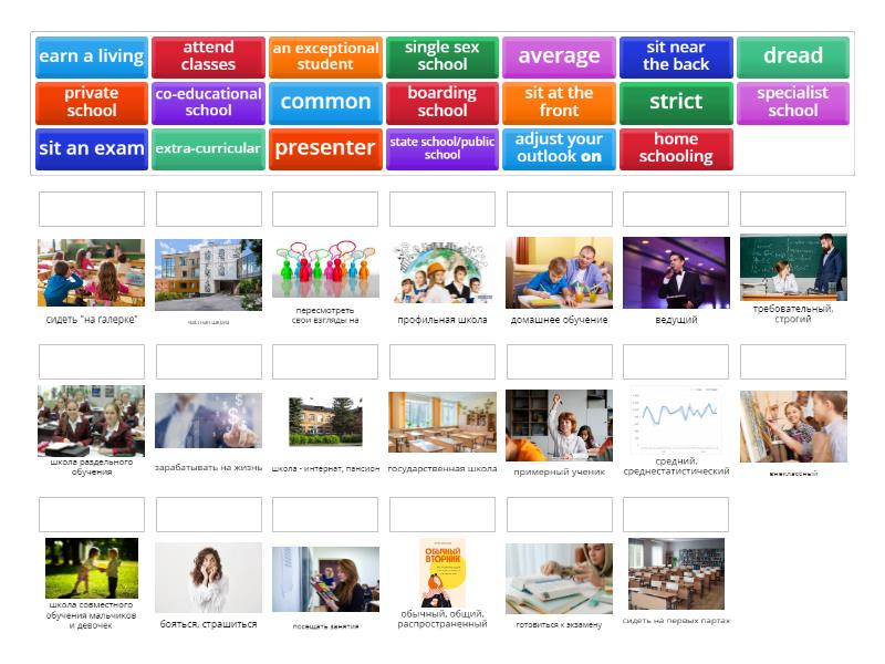 Spotlight 10 module 3a - Match up