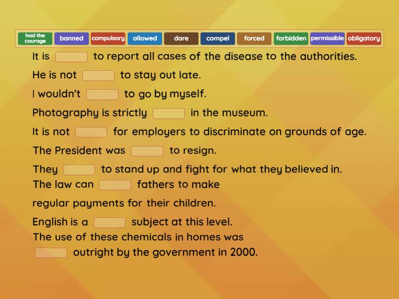 Speakout advanced p.57 - Missing word