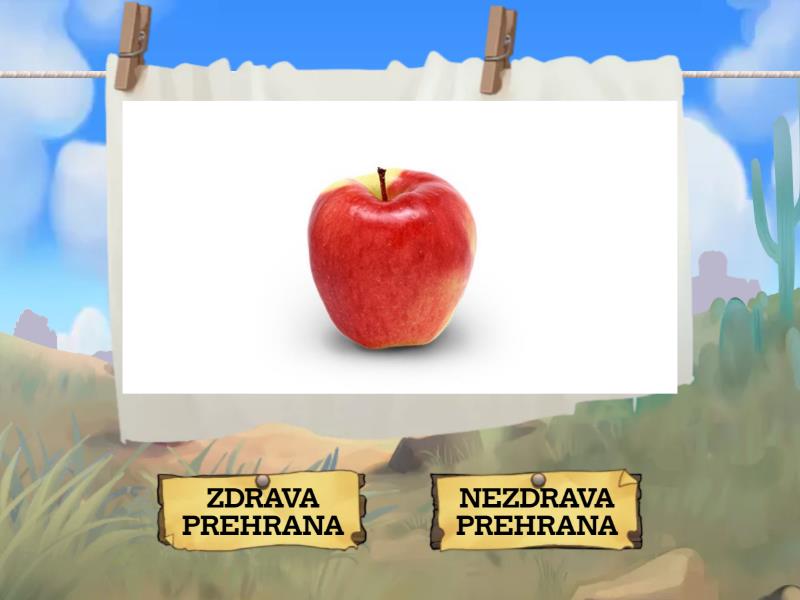 Prehrana - True or false
