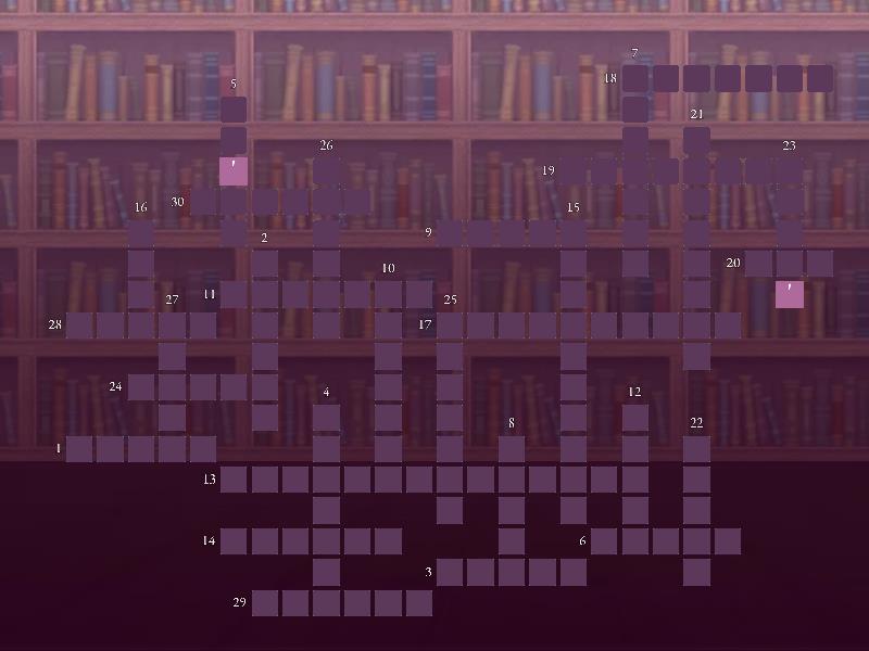 TTS PAI SMP - Crossword