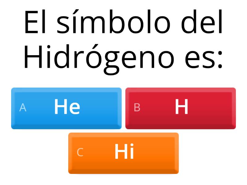 30 elementos químicos - Quiz