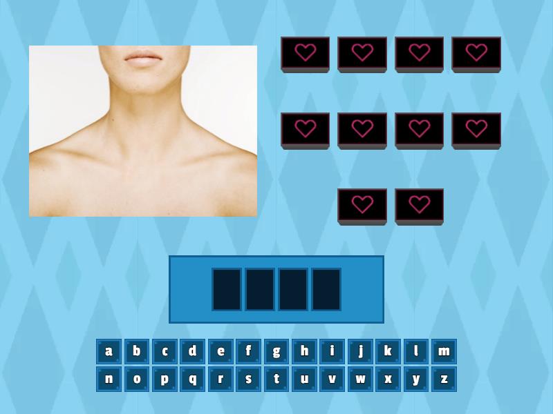 Enjoy english 3 Body parts - Hangman