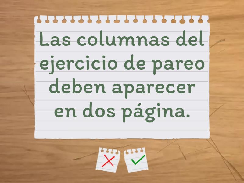 cierto y falso - Flash cards