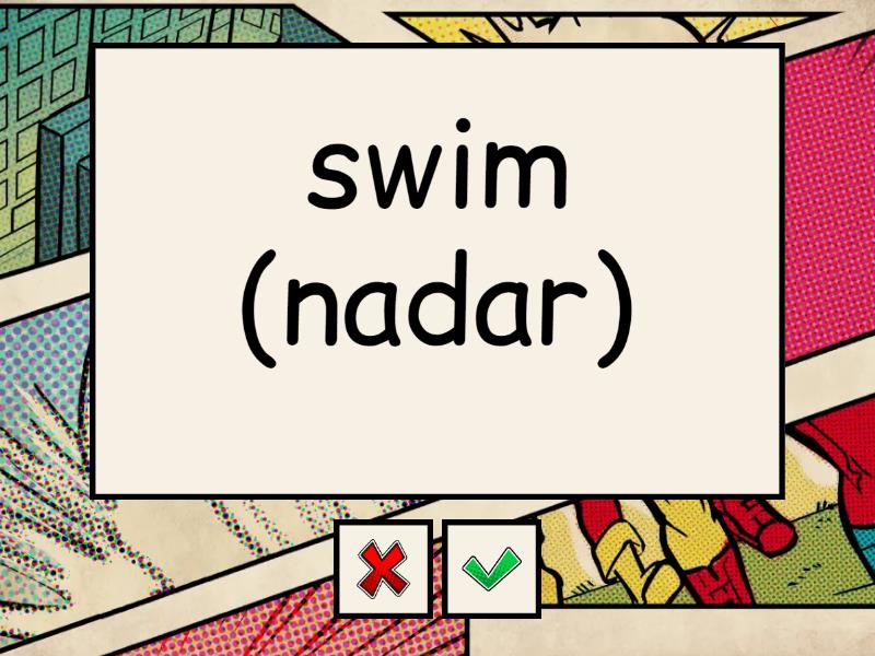 verbos irregulares - Flash cards