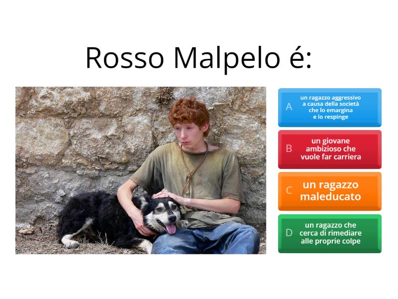 Rosso Malpelo di Giovanni Verga - Quiz