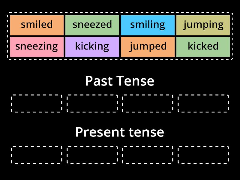 Past Versus Present - Group sort