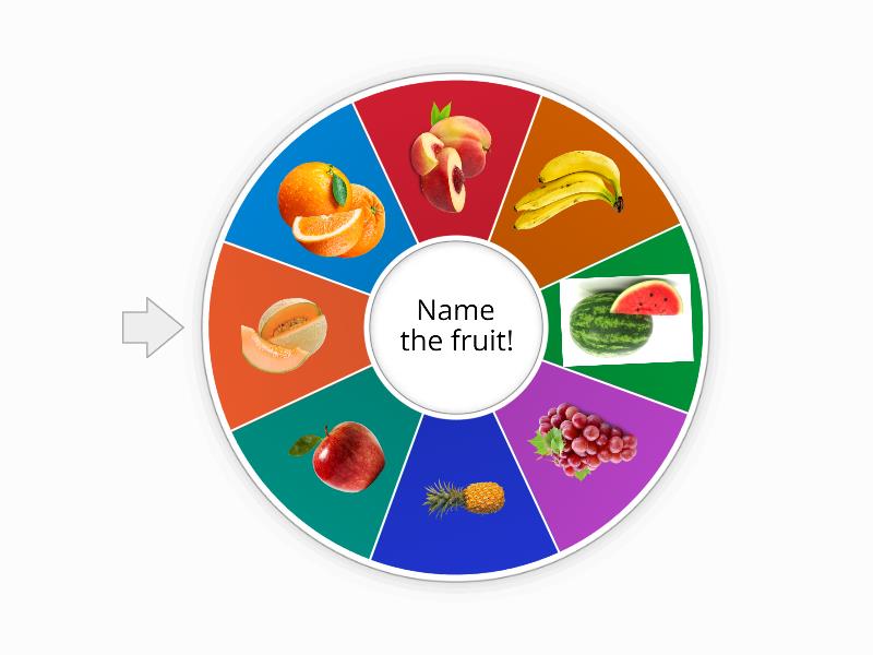 Fruits - Spin the wheel