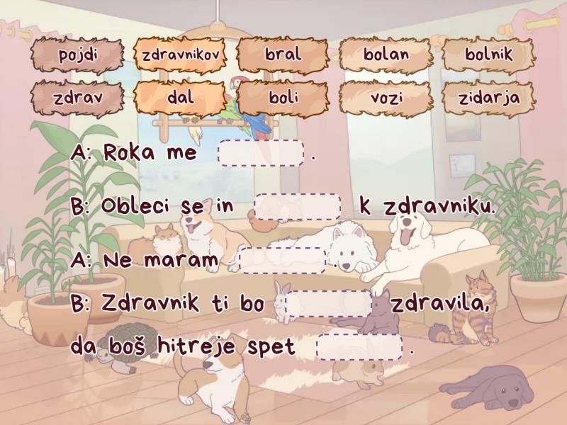 Lesson No 12 - REVIEW - - Complete the sentence