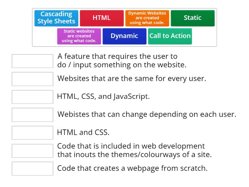 Unit 13 Web Development Hard - Match up