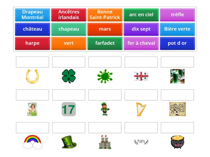 La Saint-Patrick - Match up