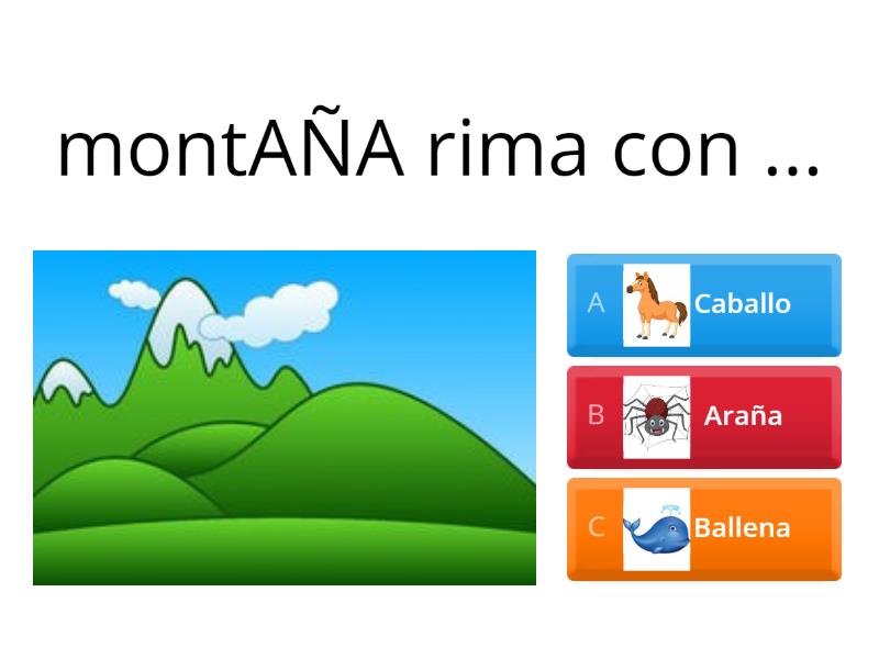 2P- Ejercicio Rima la Rima - Quiz