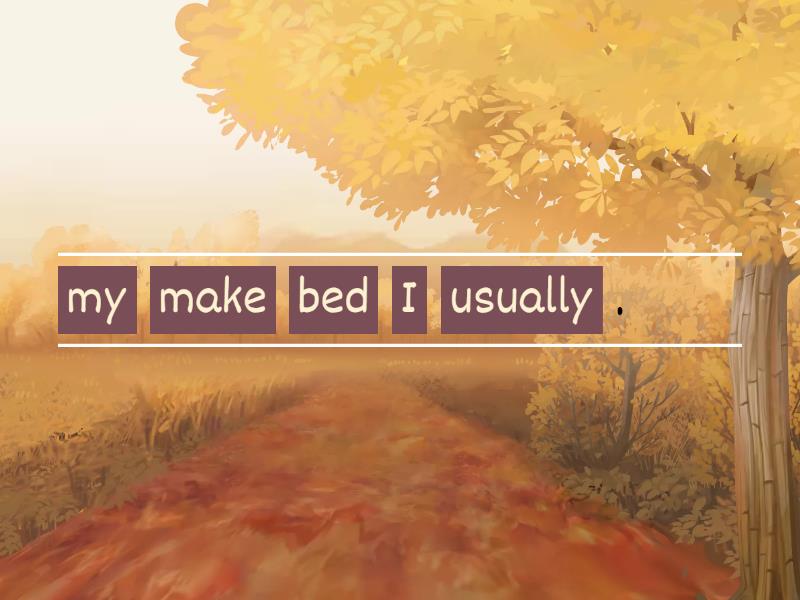 BRAINY 5 -U4- Adverbs of frequency - put in order - Unjumble