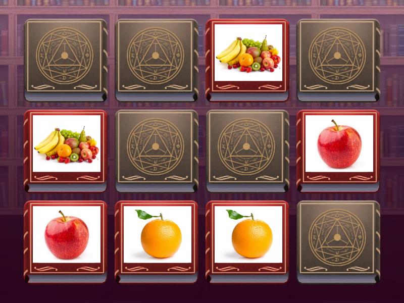 fruit 2 - Matching pairs
