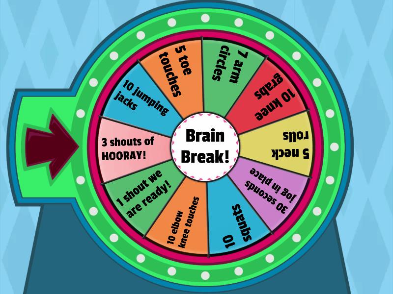 Brain Break - Spin the wheel