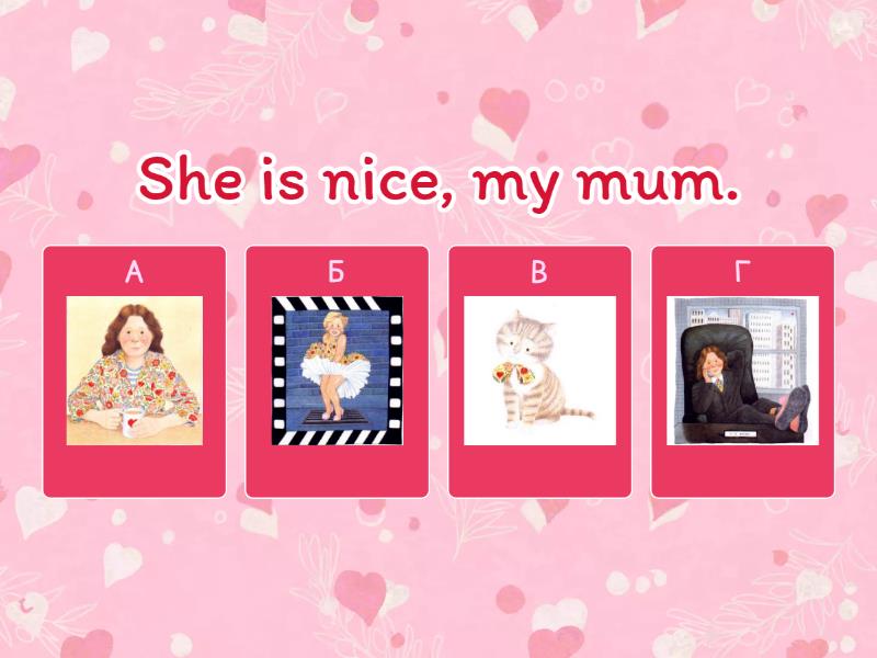 My mum - Quiz