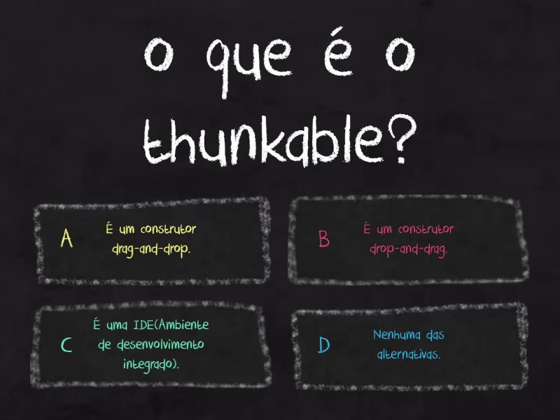 Thunkable - Quiz