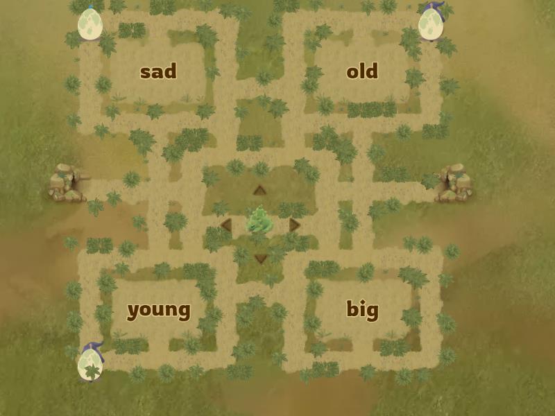 ADJECTIVES 4 (maze) - Maze chase