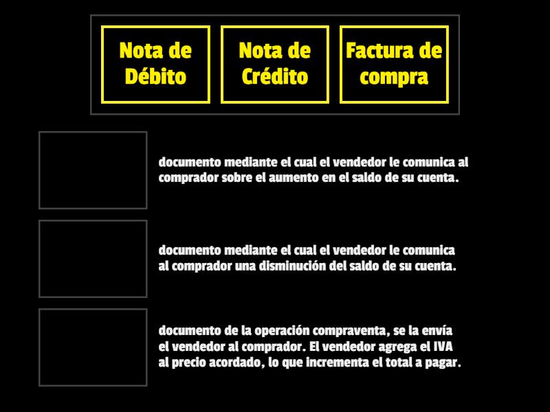 Documentos comerciales - Match up