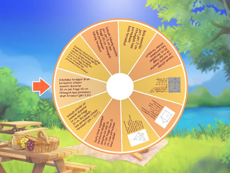 Spin Wheel Mathematic - Random wheel