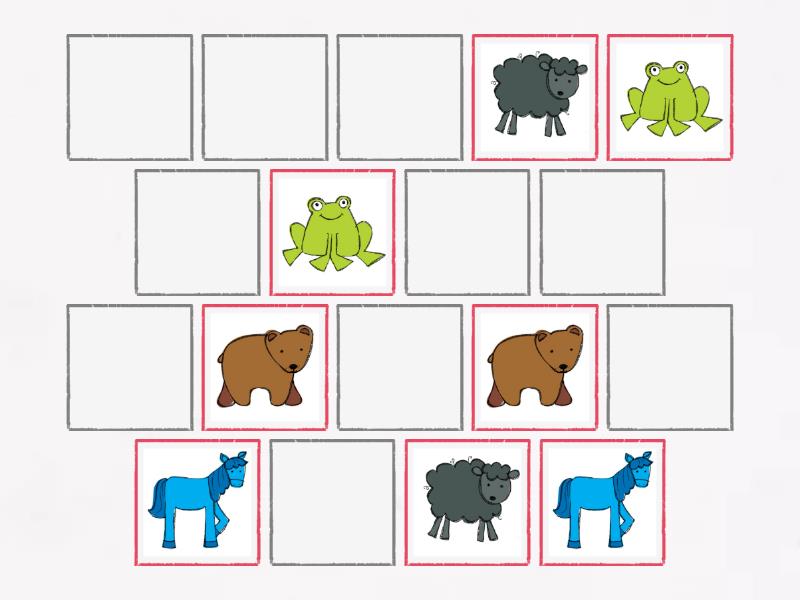BROWN BEAR - Matching pairs