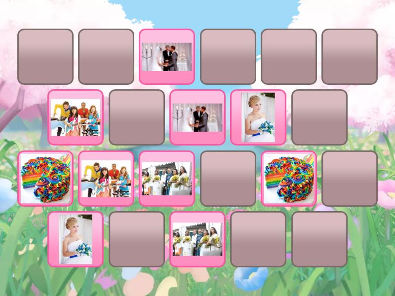 FF2 Unit 12 Vocabulary - Matching pairs