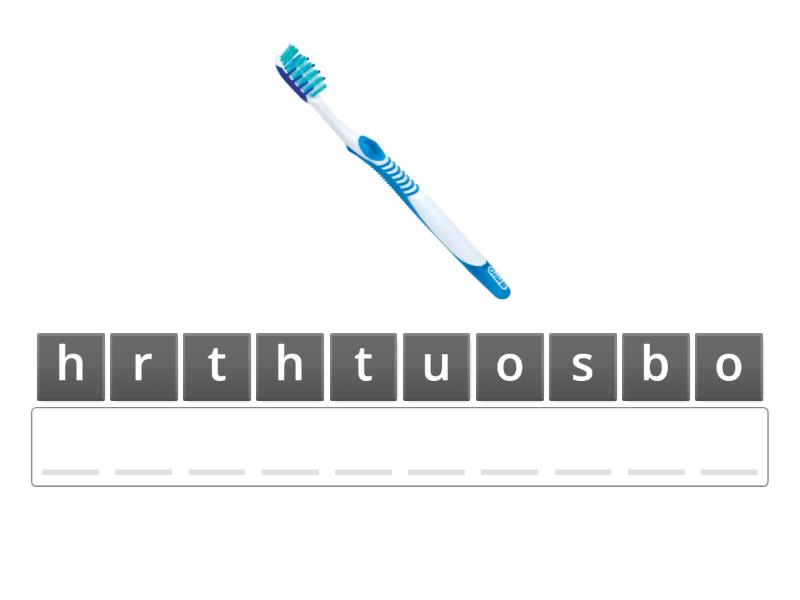 SO A2 Lead-in. Everyday objects. - Anagram