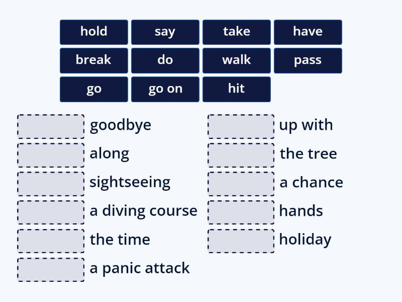 NEF-pre-CB 2A Verbs match - Match up