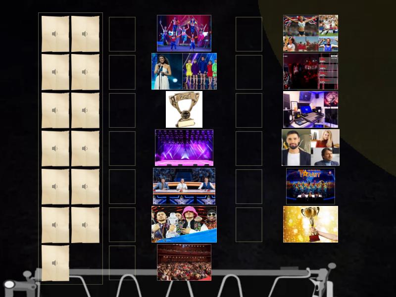 Entertainment. Prepare 6. Unit 17 - Match up