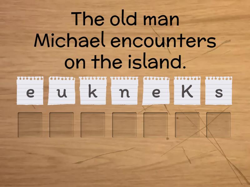 Year 6 Week 7 Learn Starter Activity Hangman - Anagram