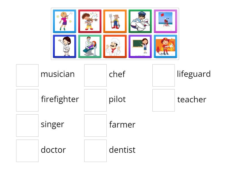 Occupation - Match up